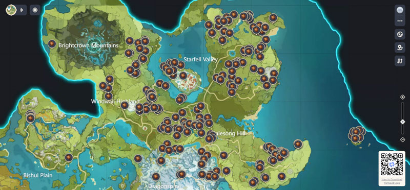 Daftar Lokasi Pinecone Genshin Impact dan Penggunaannya
