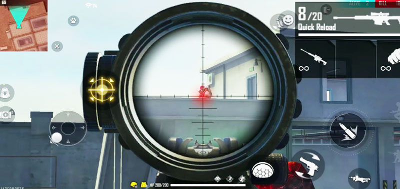 Apa yang Dimaksud Red Dot FF dan Setting Sensitivitasnya