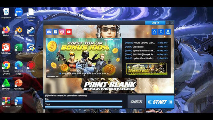 Solusi Cara Mengatasi DC Biru PB (Point Blank)