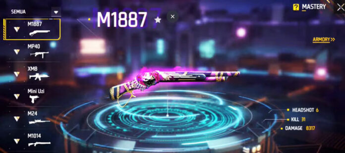 Spek Skin SG Mamba Free Fire dan Cara Mendapatkannya