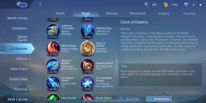 Clock of Destiny : Item Penambah Mana, Damage Gede!