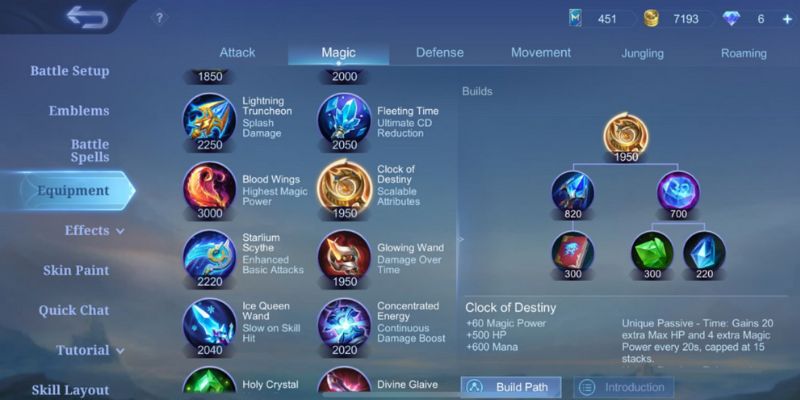 Clock of Destiny : Item Penambah Mana, Damage Gede!