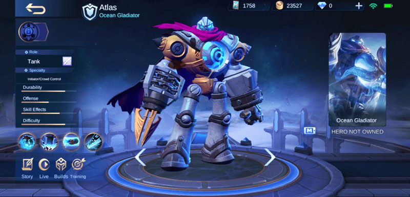 Jenis Hero Tersakit di ML 2024