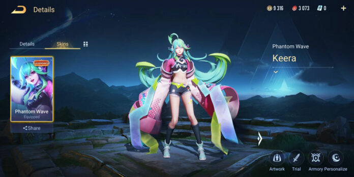 Kumpulan Skin Paling Sakti untuk Keera AoV