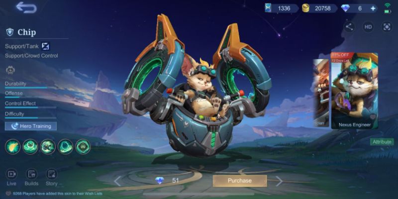 Bisa Teleport! Build Chip Mobile Legends Terbaik