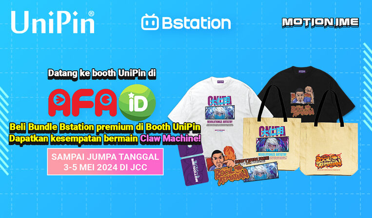 Datang ke Booth UniPin dan Beli Bstation Premium untuk Dapatkan Hadiah ...