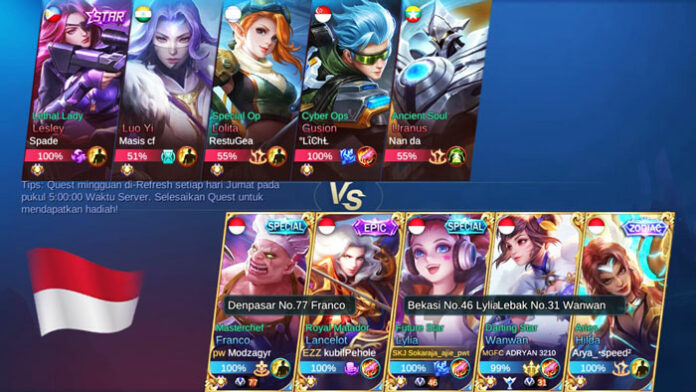Cara Mabar Game di Mobile Legends Bersama Teman