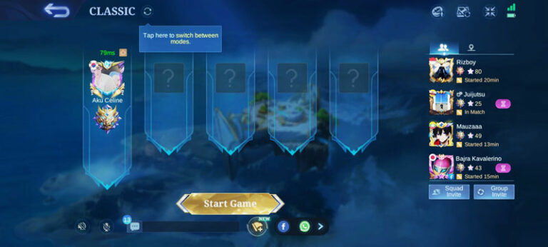 Cara Mabar Game di Mobile Legends Bersama Teman