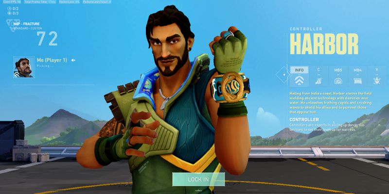 Harbor Valorant : Agent Controller, Skill Initiator