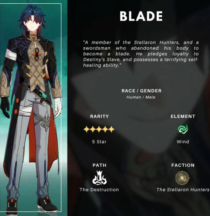 Blade Karakter Honkai Star Rail, Benarkah Antagonis?
