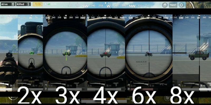 Tips Seluruh Scope PUBG Mobile, Pasti WWCD!