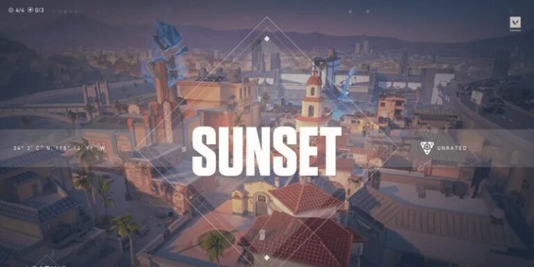 Tips Bermain map Valorant Sunset dan Agent yang Cocok!