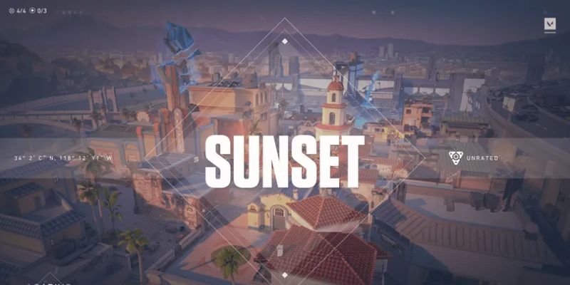 Tips Bermain map Valorant Sunset dan Agent yang Cocok!