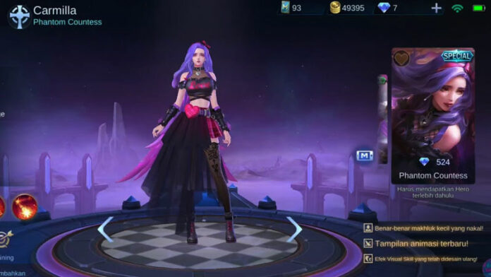 Inilah Skin Terbaik Carmilla Mobile Legends yang Wajib Dikoleksi