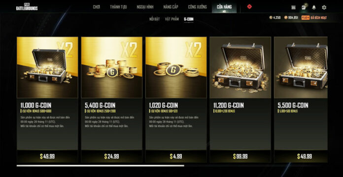 Apa itu G Coin PUBG dan Bagaimana Cara Menggunakannya?