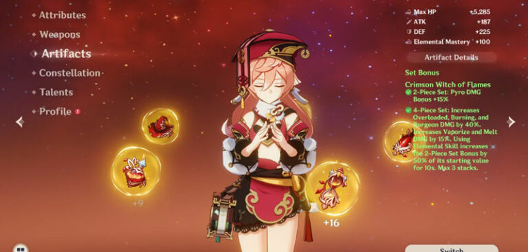 Apakah Yanfei Genshin Impact Bagus untuk Battle? Ini Skillnya!
