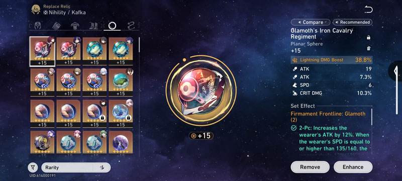 Daftar Item Langka di Glamoth Honkai Star Rail