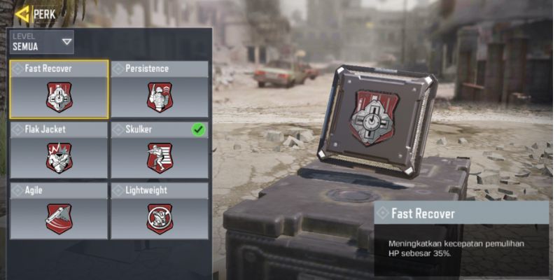 12 Perk Merah di CODM dan Fungsinya