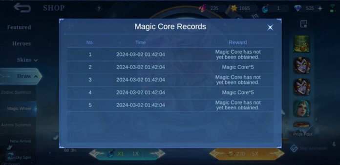 Cara Mendapatkan Magic Core Mobile Legends dengan Mudah
