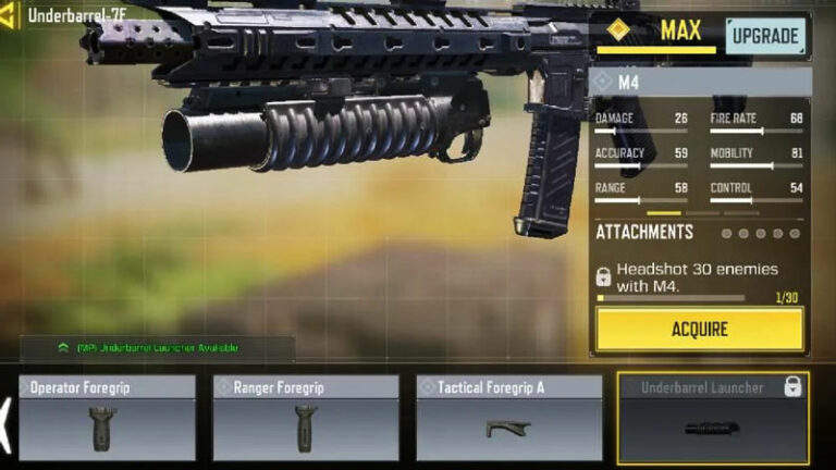 Cara Menggunakan Signature Attachment CODM untuk Battle