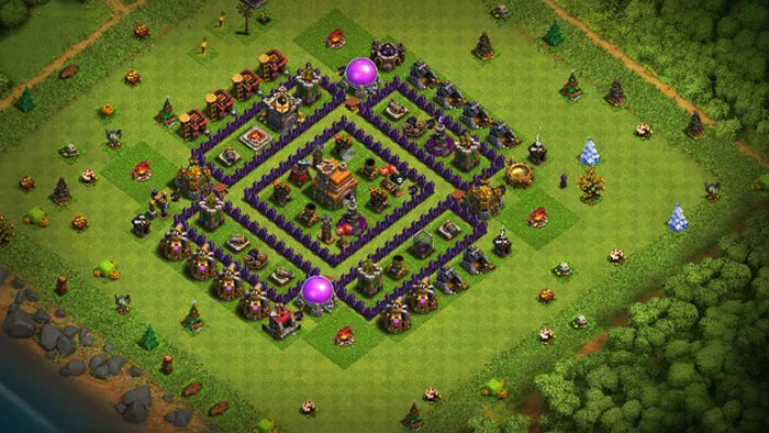 Ingin Bikin Base CoC TH 7 Terkuat Anti Bintang? Intip di Sini!
