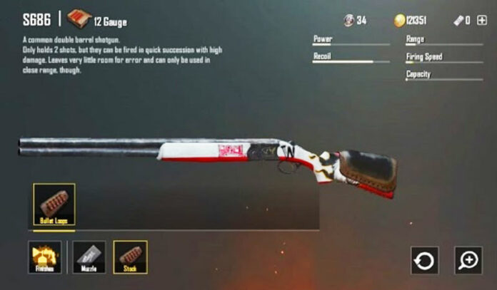 Inilah Perbedaan Senjata S686 PUBG dengan S1897