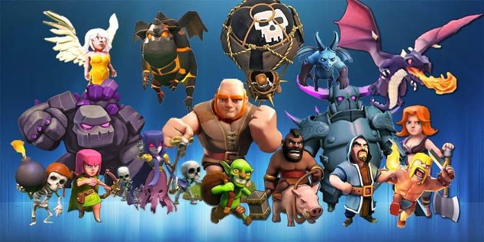 Temukan Karakter Favoritmu di Clash of Clans