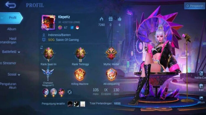 100+ Nama ML Seram Cowok Simbol yang Belum Dipakai 2024