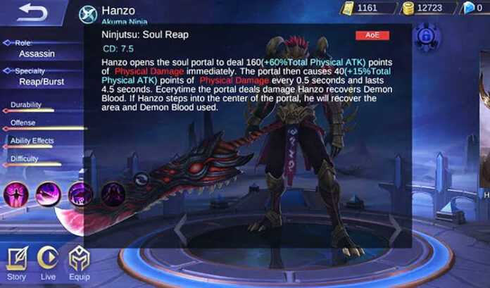 Apa Kelebihan Hero Hanzo Mobile Legends? Inilah Daftarnya!