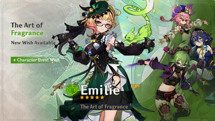 Emilie Genshin Impact Guide: Skill, Stats, Senjata, hingga Material