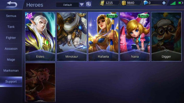 Hero Support ML Apa Saja? Ini Daftar Lengkapnya!