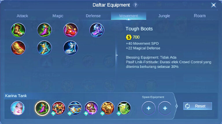 Item Tank MLBB Terbaik Anti Mati untuk Push Rank Terbaru