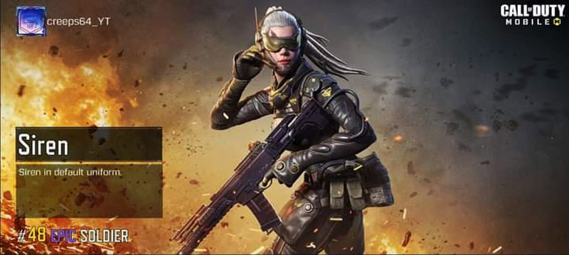 Push Rank CODM Pakai Karakter Siren, Anti Kalah!