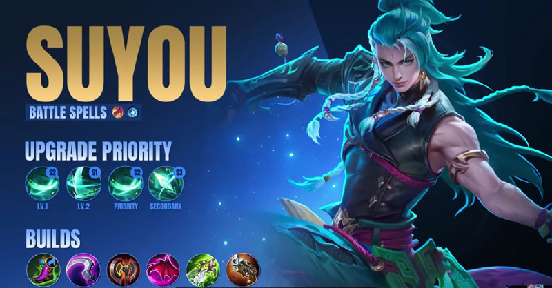 Build Suyou MLBB Paling Sakit untuk Push Rank