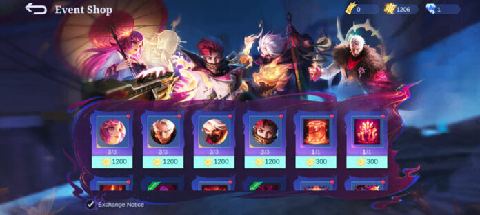 Exchange Event MLBB Skin: Tipe, Harga, dan Cara Mendapatkan