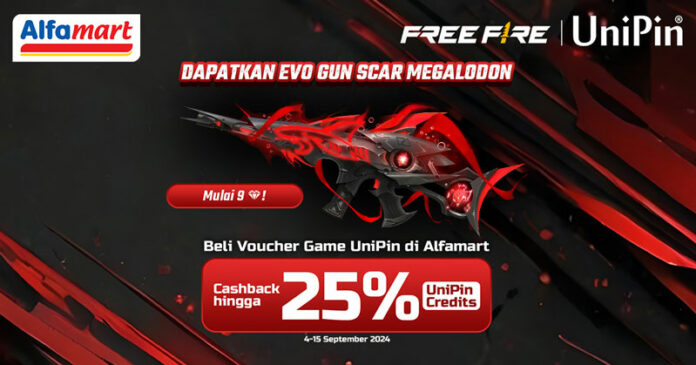 Booyah dengan Evo Gun SCAR Megalodon Legendaris - Top Up FF Pakai ...