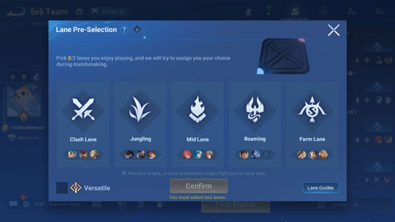 Lane Honor of Kings Guide: Jenis, Cara Memilih hingga Mengganti