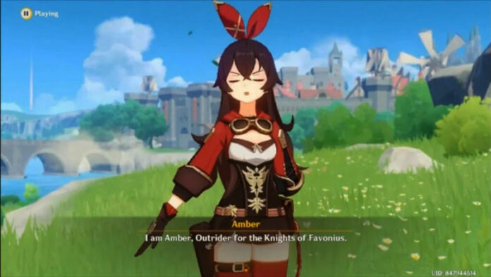 Panduan Build Amber Genshin Impact Paling Solid