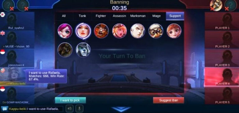 Panduan Memilih Hero Terbaik Menggunakan Stat Pick Rate MLBB