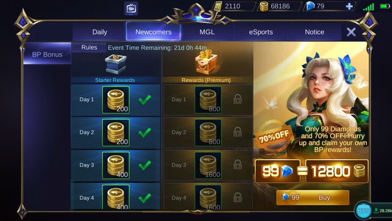 Cara Melihat Dan Menukar Battle Point Mobile Legend Dengan Mudah