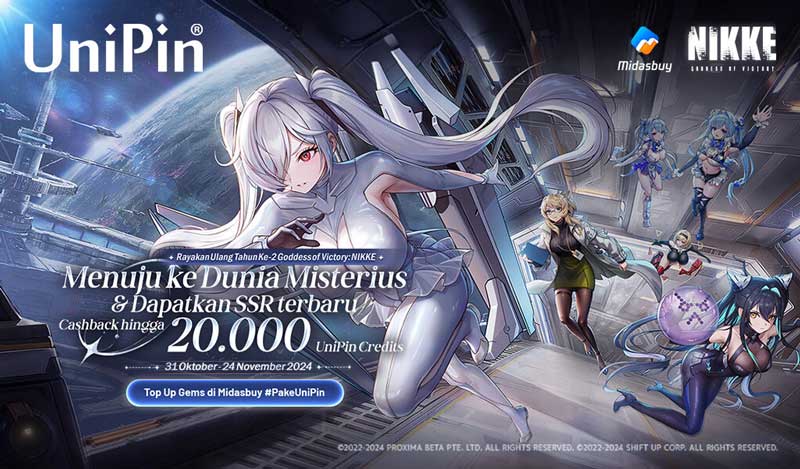 Dapatkan SSR Baru di Goddess of Victory: Nikke & Cashback 20K UC!