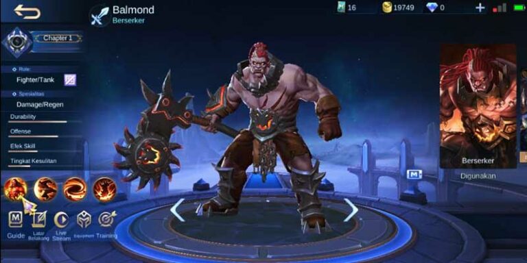 Fighter ML: Pengertian, Fungsi, Rekomendasi Hero Push Rank