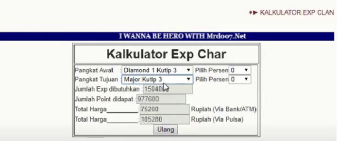 Kalkulator EXP Point Blank 2024: Pengertian, Manfaat, Cara Pakai