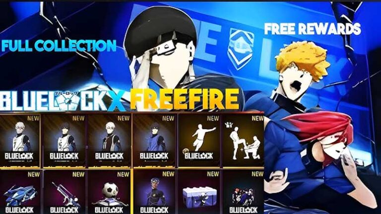 Free Fire x Blue Lock: Tanggal Rilis hingga Bundle Event