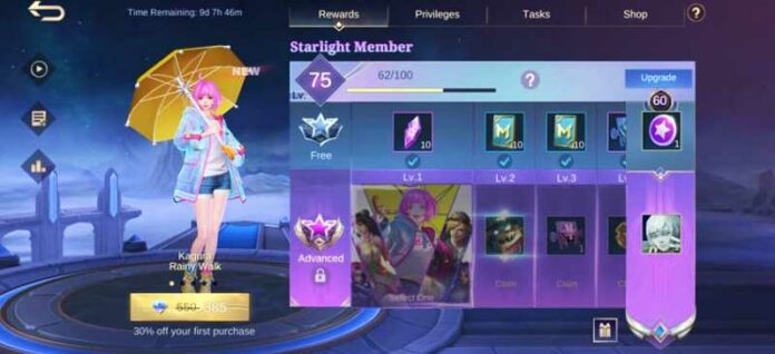 Perbedaan Starlight Card dan Premium Starlight Card Mobile Legend