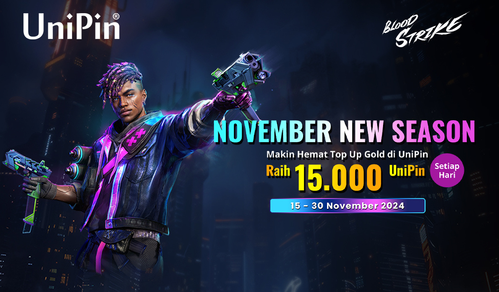 Season Baru Blood Strike telah Hadir! Top Up Gold & Raih Cashback 15. ...