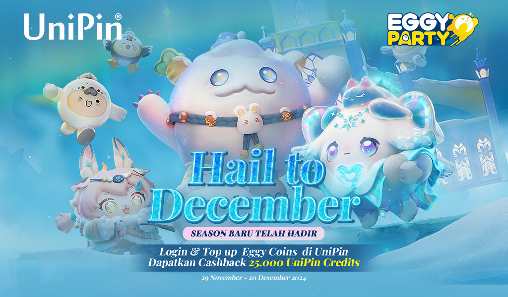 Season Baru Eggy Party! Top Up Eggy Coins & Dapatkan Cashback 25.000 UC ...