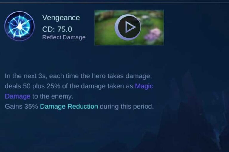 Spell Vengeance Mobile Legends: Pengertian, Cara Pakai, Hero Terbaik