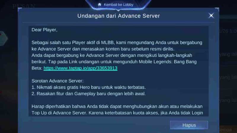 Waktu Server Mobile Legend: Pengertian dan Cara Mengubahnya