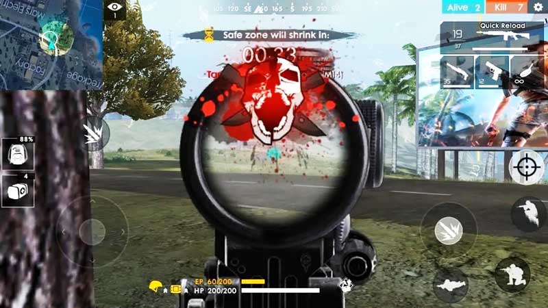 AIM Lock FF Ilegal, Ini Alternatif Setting Sensi Headshot Brutal